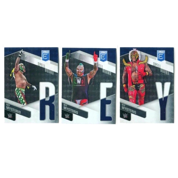 WWE | Toys | Rey Mysterio Wrestling Trading Cards Lot New Wwe Champion ...